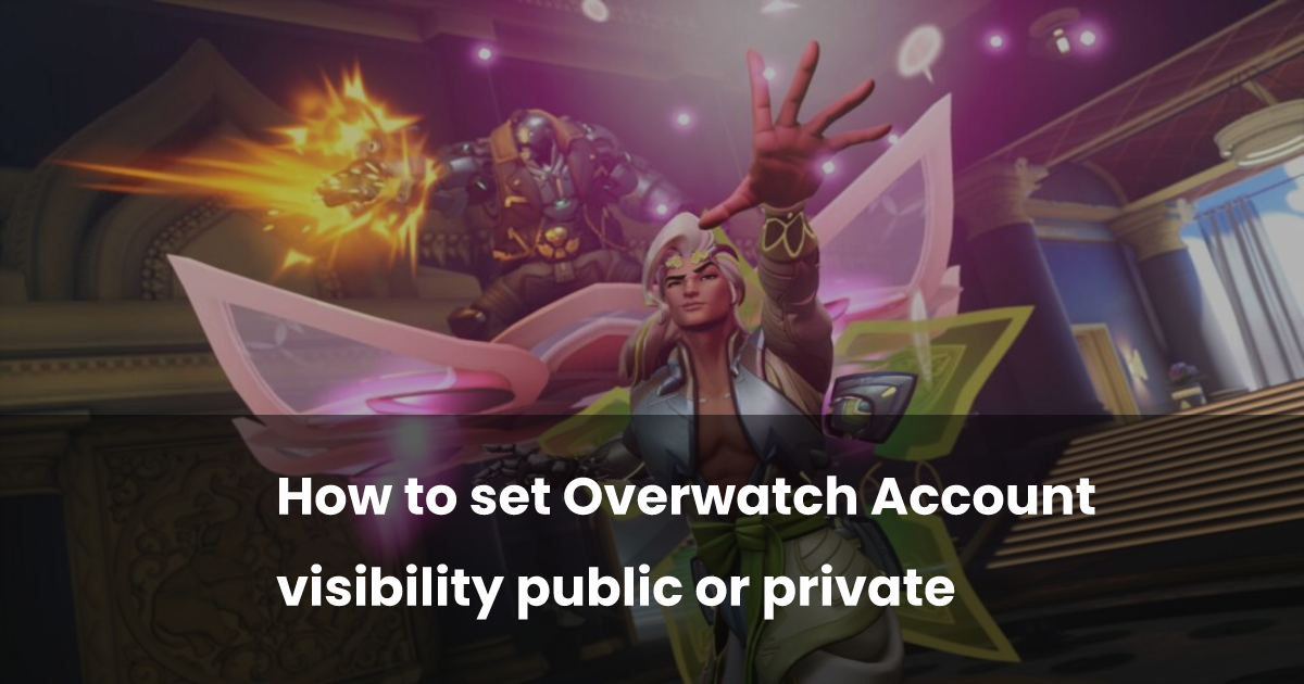 How to set Overwatch Account visibility public or private | esports.gg