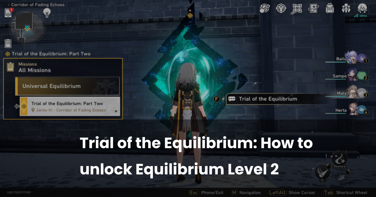 Trial of the Equilibrium: How to unlock Equilibrium Level 2 | esports.gg