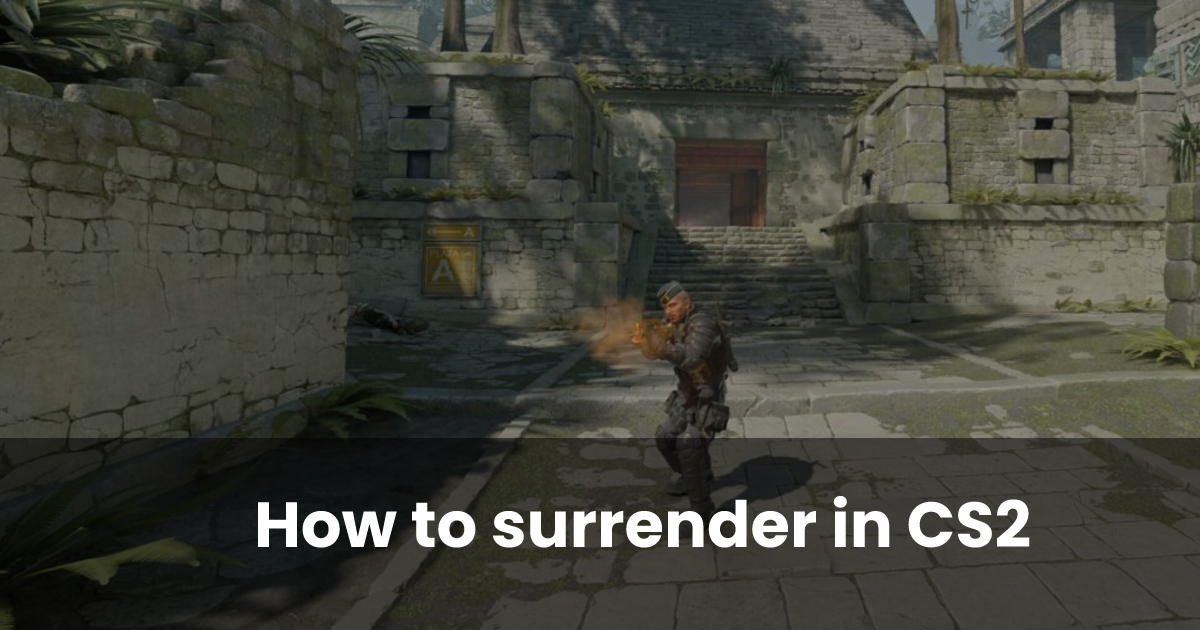 How to surrender in CS2 | esports.gg
