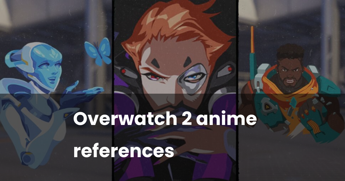 Overwatch 2 anime references | esports.gg
