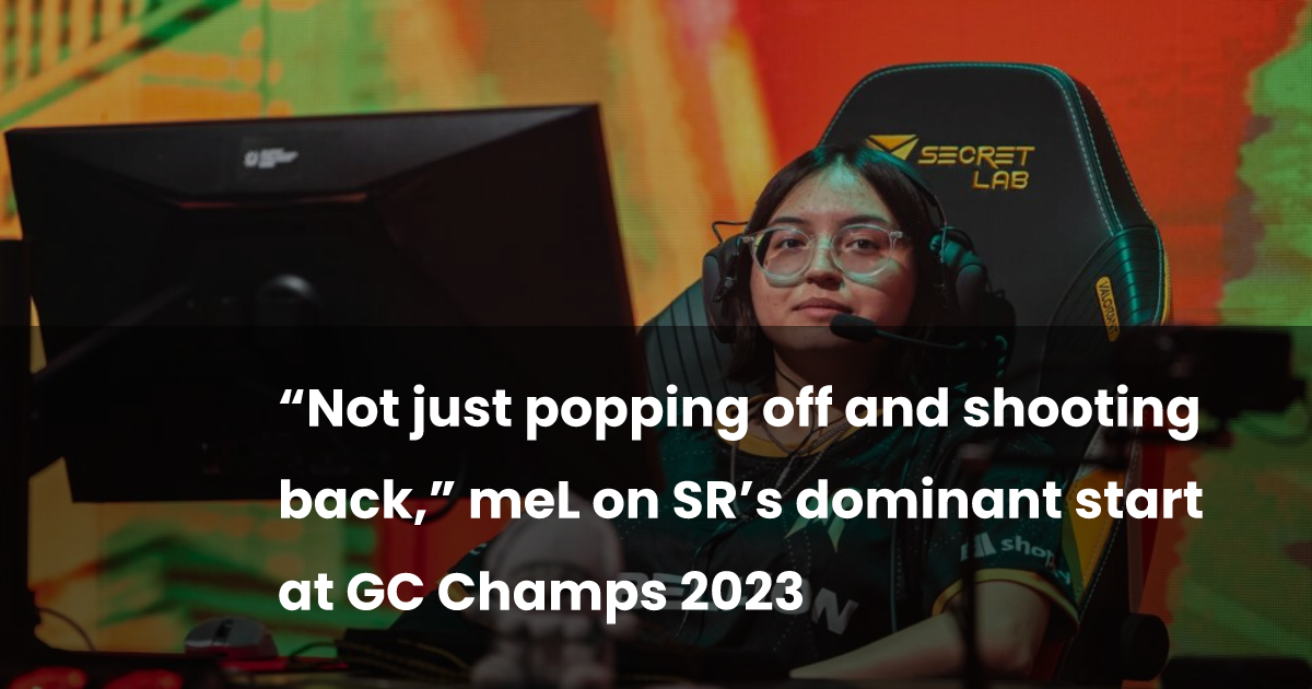 “Not just popping off and shooting back,” meL on SR’s dominant start at ...