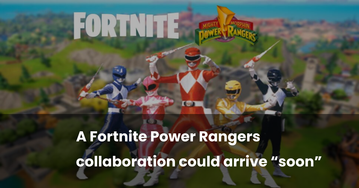 A Fortnite Power Rangers collaboration could arrive “soon” | esports.gg