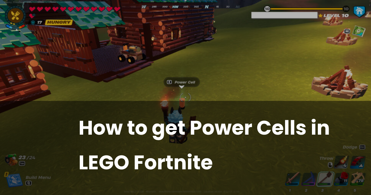How to get Power Cells in LEGO Fortnite | esports.gg