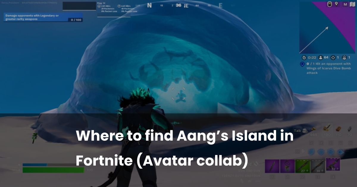 Where to find Aang’s Island in Fortnite (Avatar collab) | esports.gg