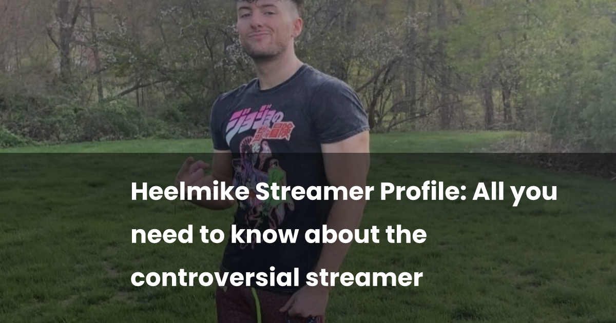 Heelmike Streamer Profile: All you need to know about the controversial ...