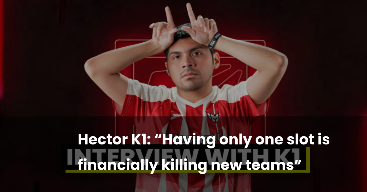 Hector K1: “Having only one slot is financially killing new teams ...