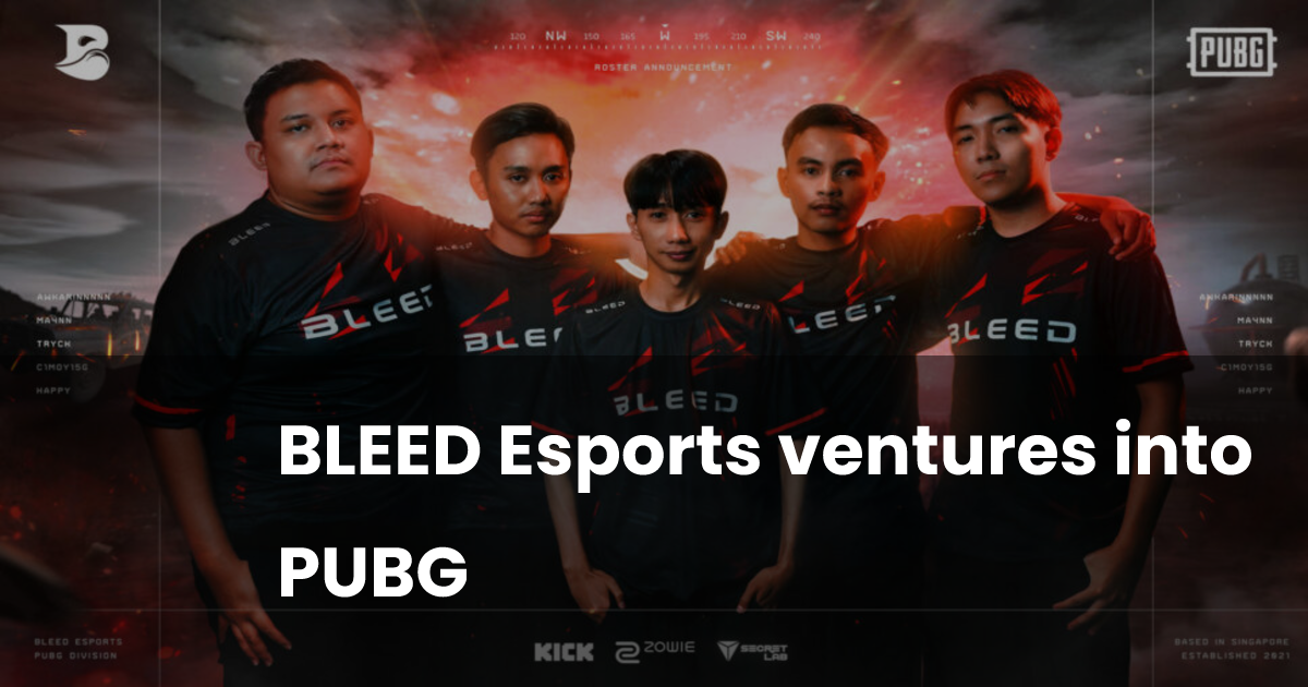 BLEED Esports ventures into PUBG | esports.gg