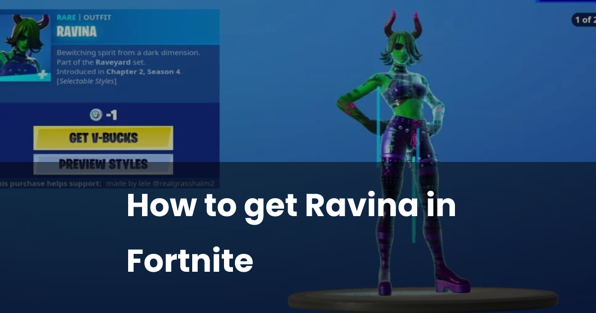 How to get Ravina in Fortnite | esports.gg