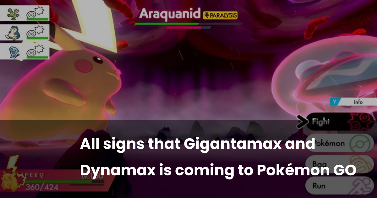 All signs that Gigantamax and Dynamax is coming to Pokémon GO | esports.gg