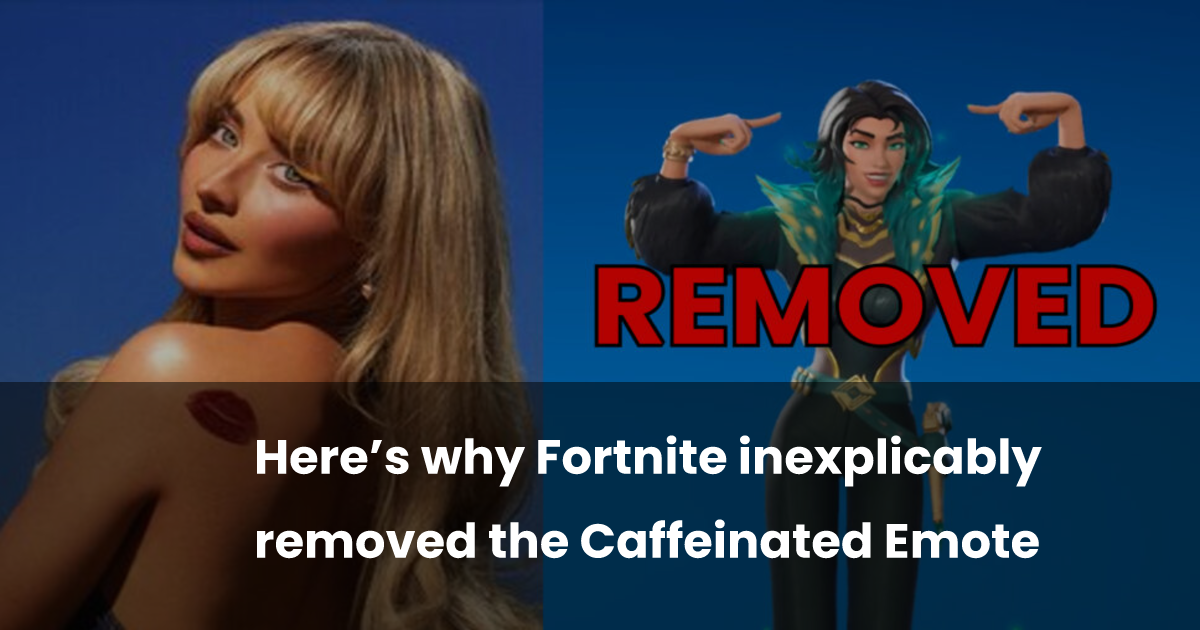 Here’s why Fortnite inexplicably removed the Caffeinated Emote | esports.gg