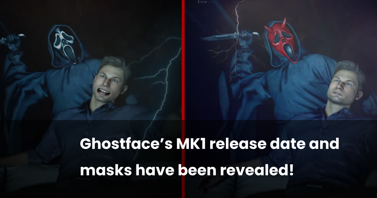 Ghostface’s MK1 release date and masks have been revealed! | esports.gg