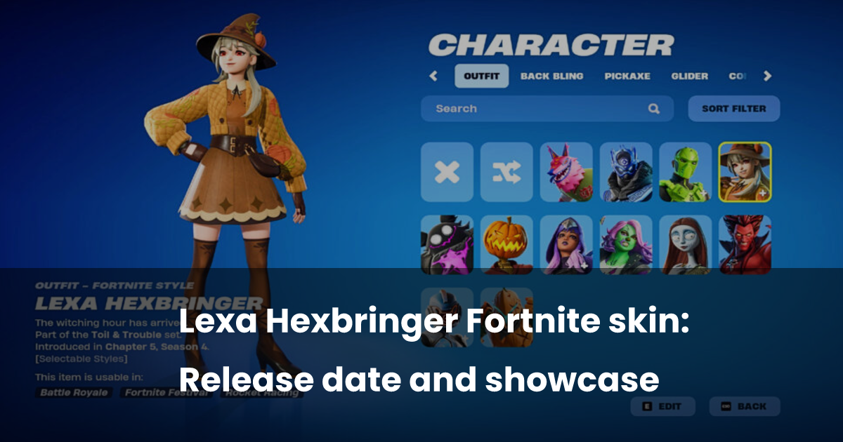 Lexa Hexbringer Fortnite skin: Release date and showcase | esports.gg