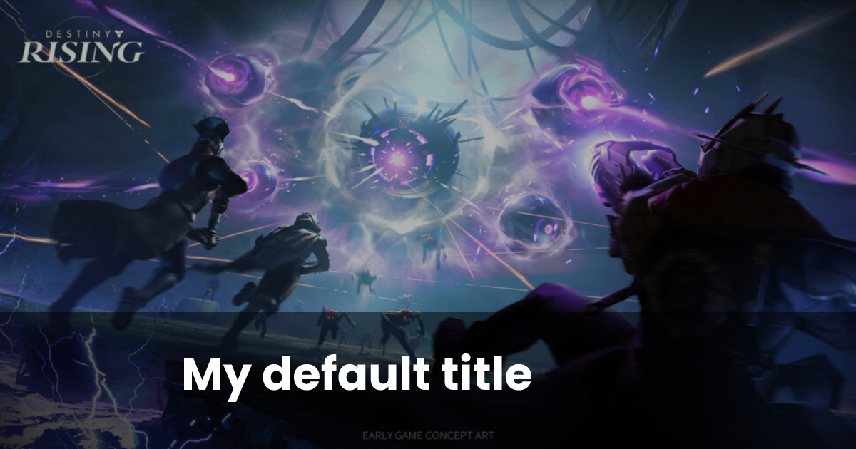 NetEase reveal Destiny Rising, a new RPG set in the Destiny universe ...