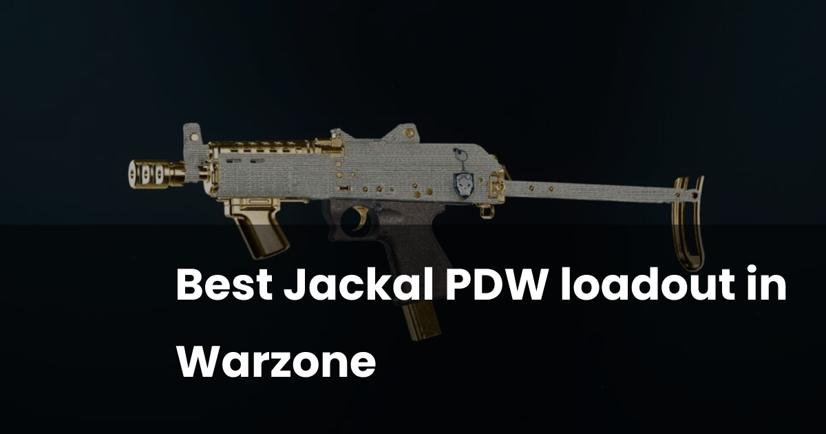 Best Jackal PDW loadout in Warzone | esports.gg