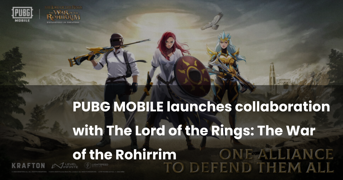 PUBG MOBILE launches collaboration with The Lord of the Rings: The War of the Rohirrim | esports.gg