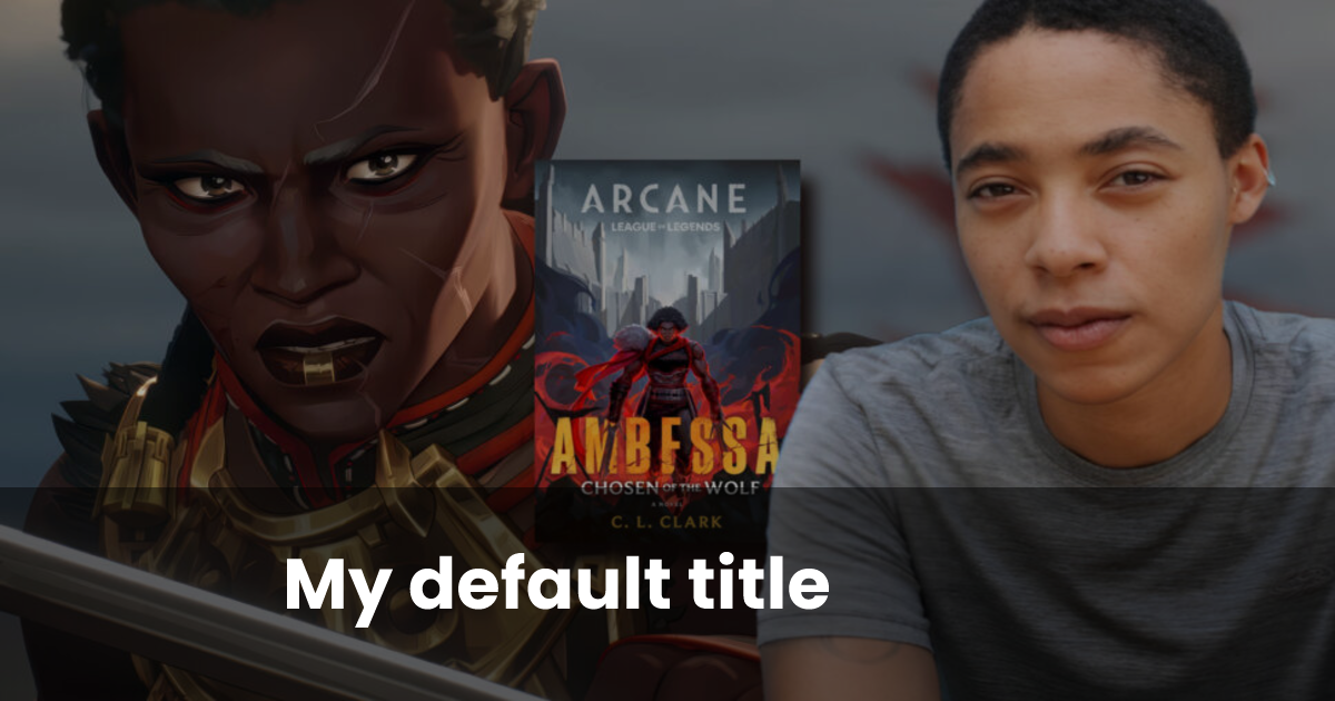 C. L. Clark on her upcoming Ambessa novel: “In the book, I had a chance ...