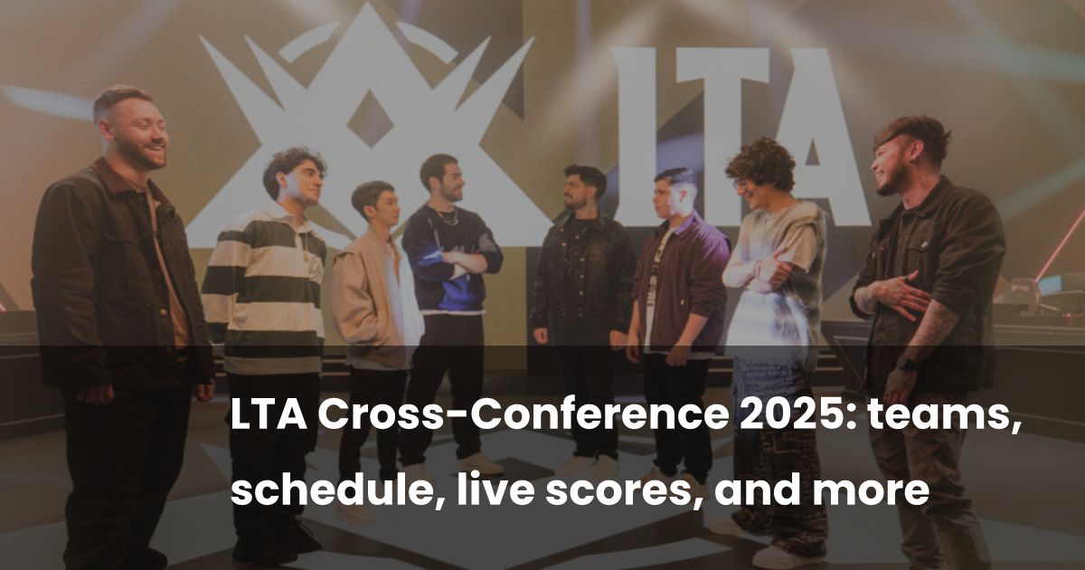 LTA Cross-Conference 2025: teams, schedule, live scores, and more ...