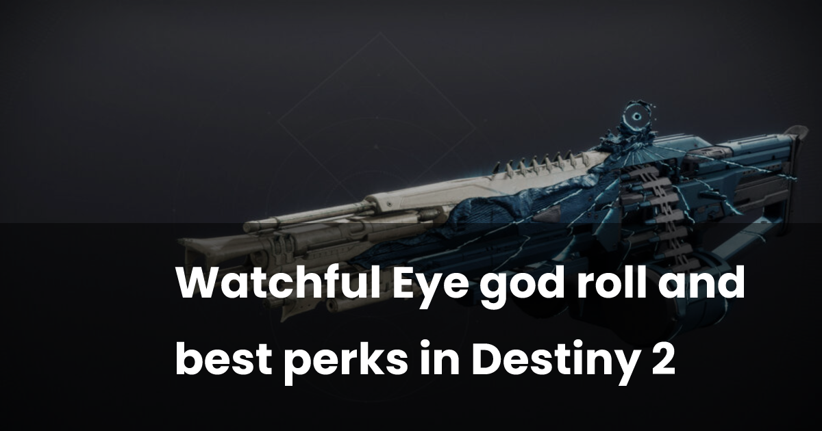 Watchful Eye god roll and best perks in Destiny 2 | esports.gg
