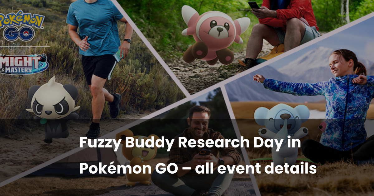 Fuzzy Buddy Research Day in Pokémon GO – all event details | esports.gg