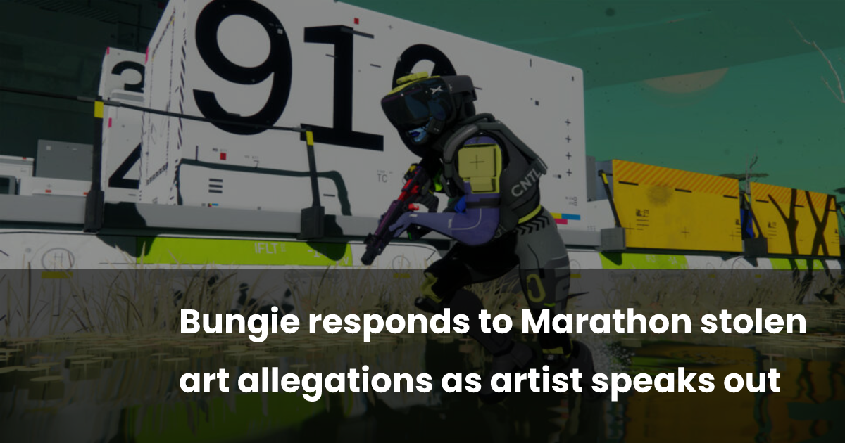 Bungie responds to Marathon stolen art allegations as artist speaks out ...