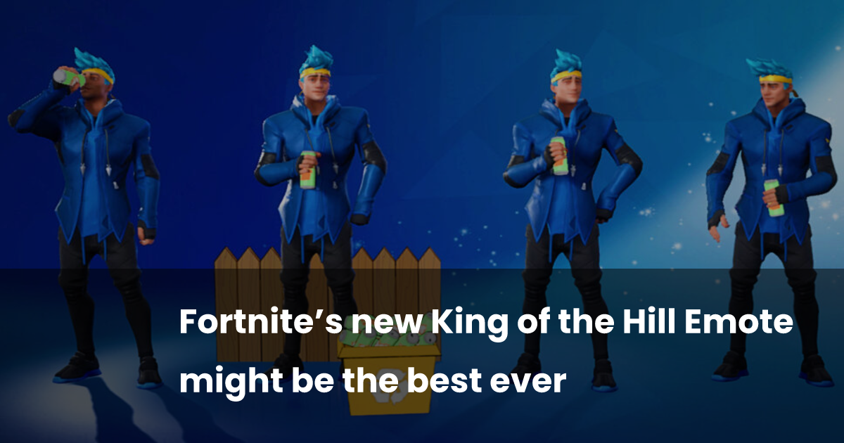 Fortnite’s new King of the Hill Emote might be the best ever | esports.gg