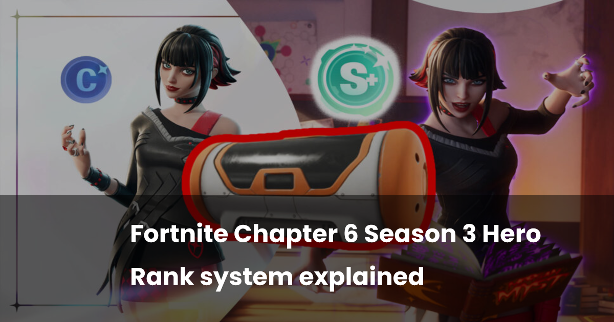 Fortnite Chapter 6 Season 3 Hero Rank system explained | esports.gg