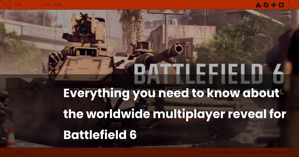 Everything you need to know about the worldwide multiplayer reveal for ...