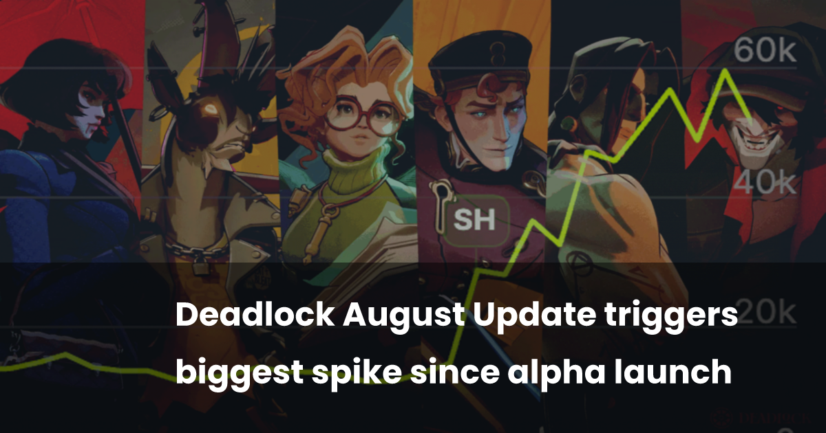 Deadlock August Update triggers biggest spike since alpha launch | esports.gg