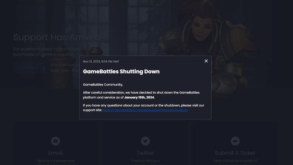 GameBattles online tournament platform to close down after over 20 ...