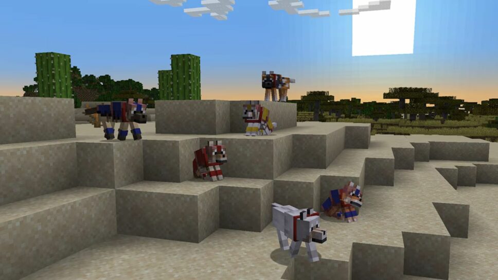 Minecraft Armored Paws: Wolf variants, armadillos, and more » Esports ...