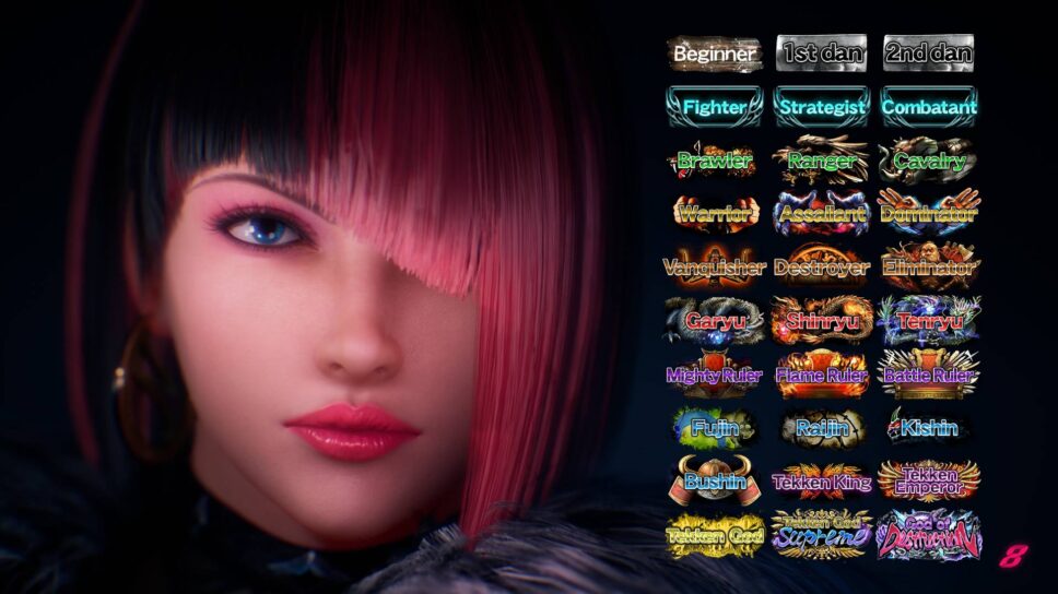 All Tekken 8 Ranks in Order (2025 Update) – XP System, Rank List ...
