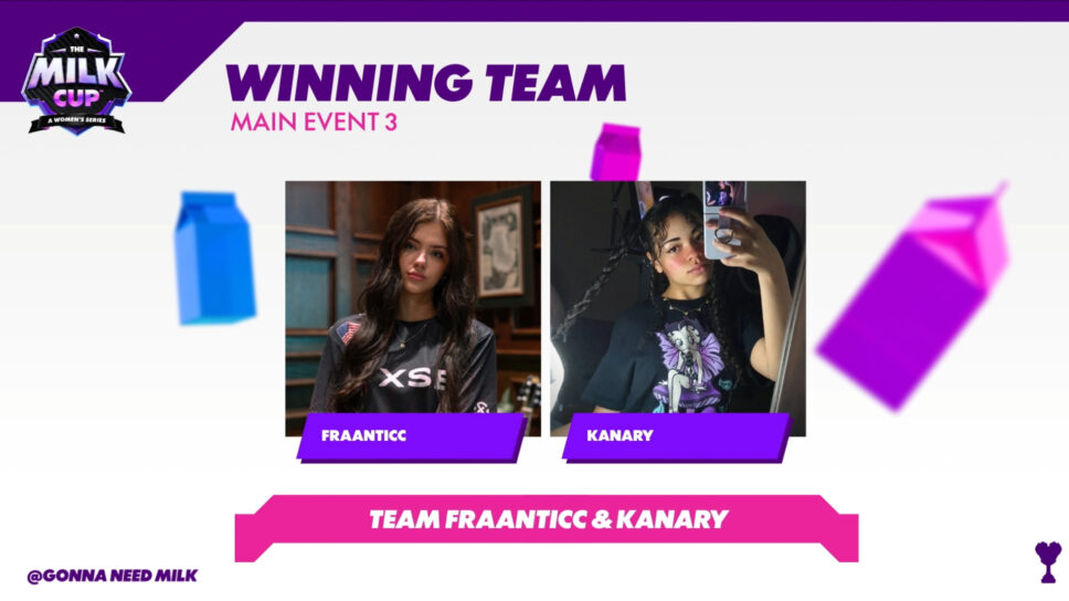 Fraanticc and Kanary win The Milk Cup 2025 Series 3: They’ve done it ...